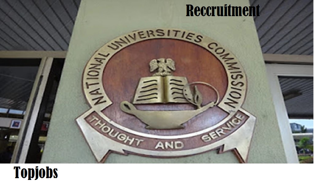 NUC Recruitment 2025/2026 Application Registration Form Portal - Topjobs